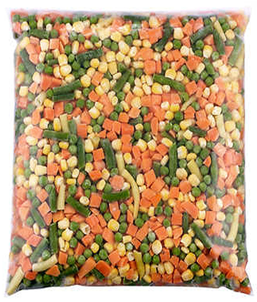 Mixed Vegetables, Organic (Non-GMO) FrozenBabaash USA